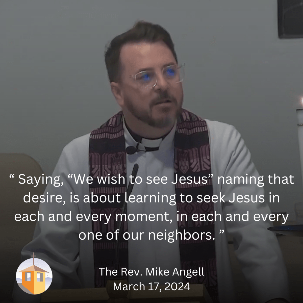 We Wish to See Jesus – Mike Angell